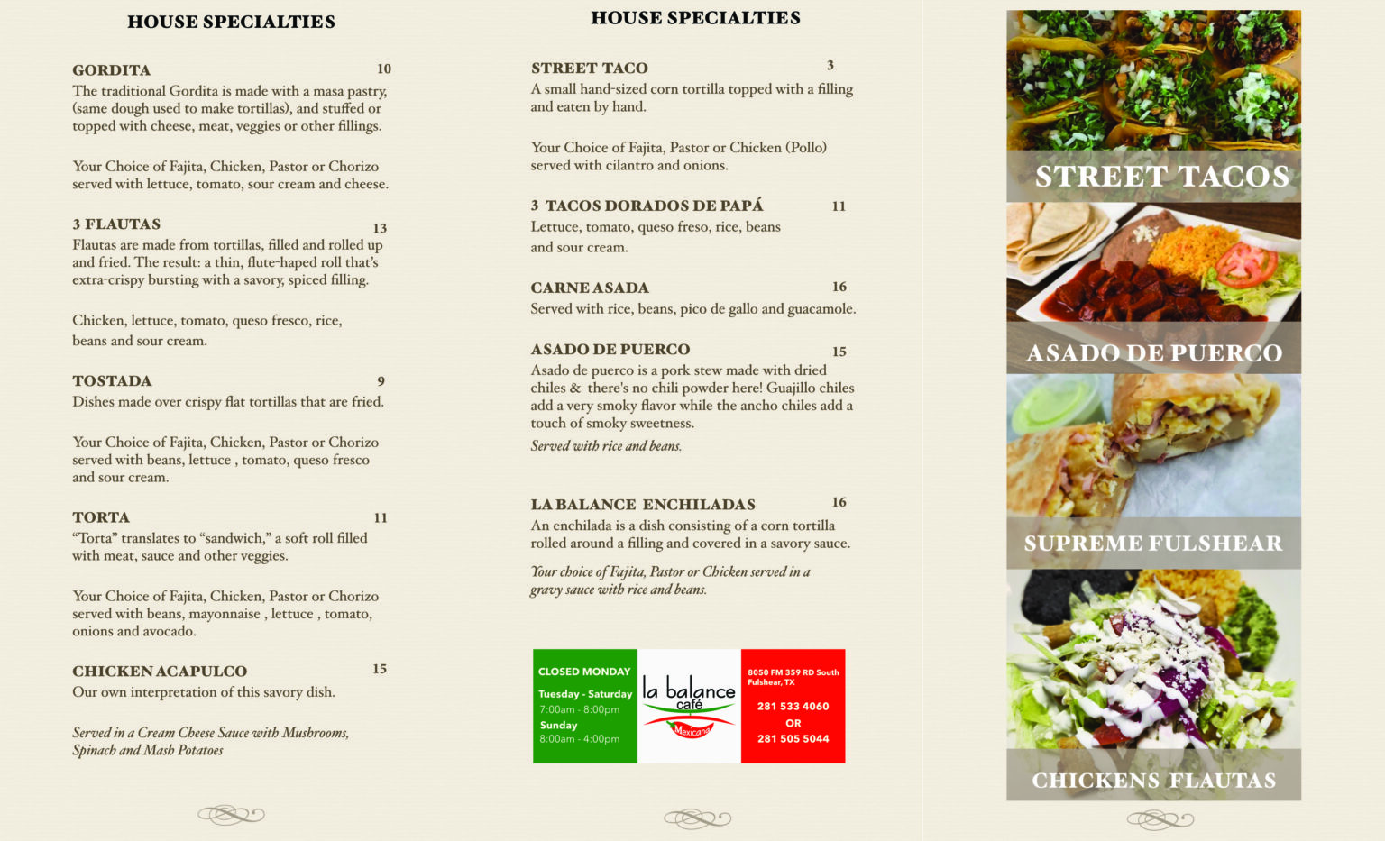 - La Balance Cafe Mexicana